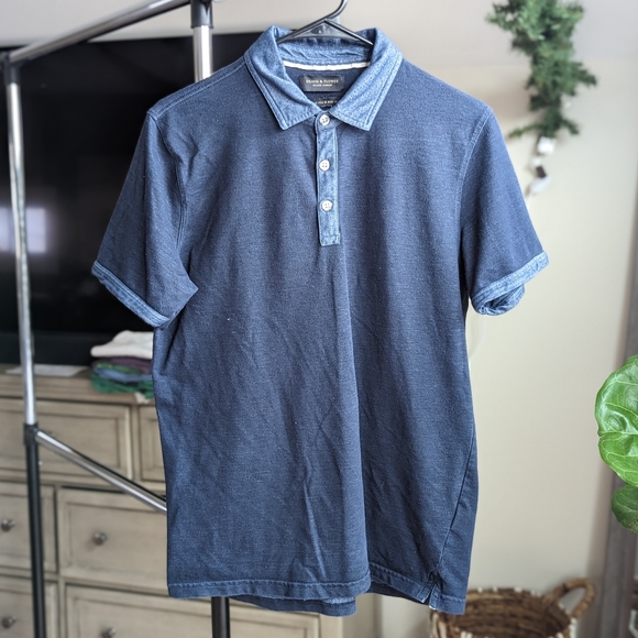 Denim & Flower | Shirts | Denim Flower Polo Shirt | Poshmark